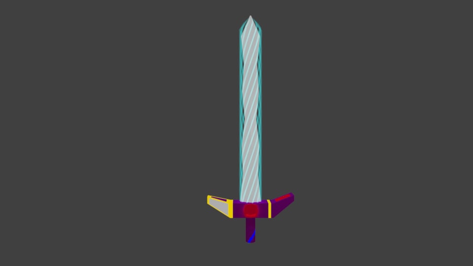 Magic sword 3D model - TurboSquid 1196303