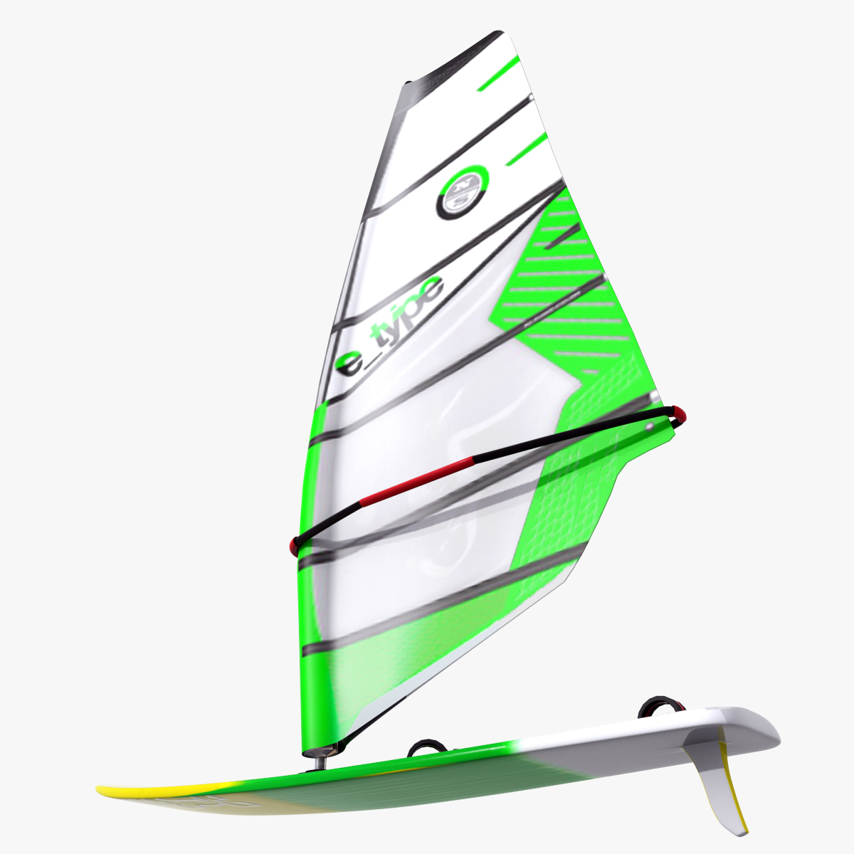 Windsurf board sail 3D model - TurboSquid 1196353