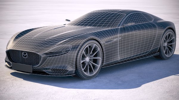 Mazda rx-9 vision 3D model - TurboSquid 1196357
