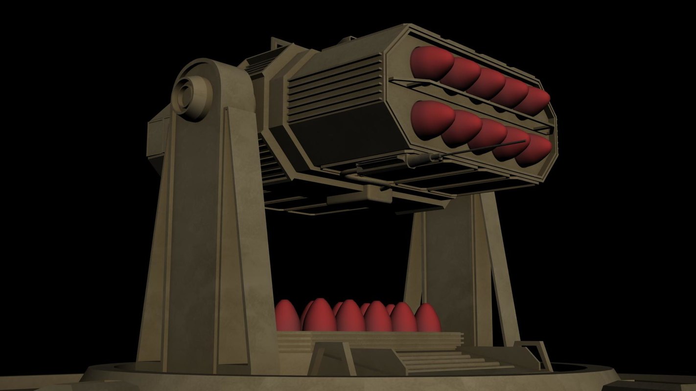 Sam roket launcher-1 3D - TurboSquid 1196609