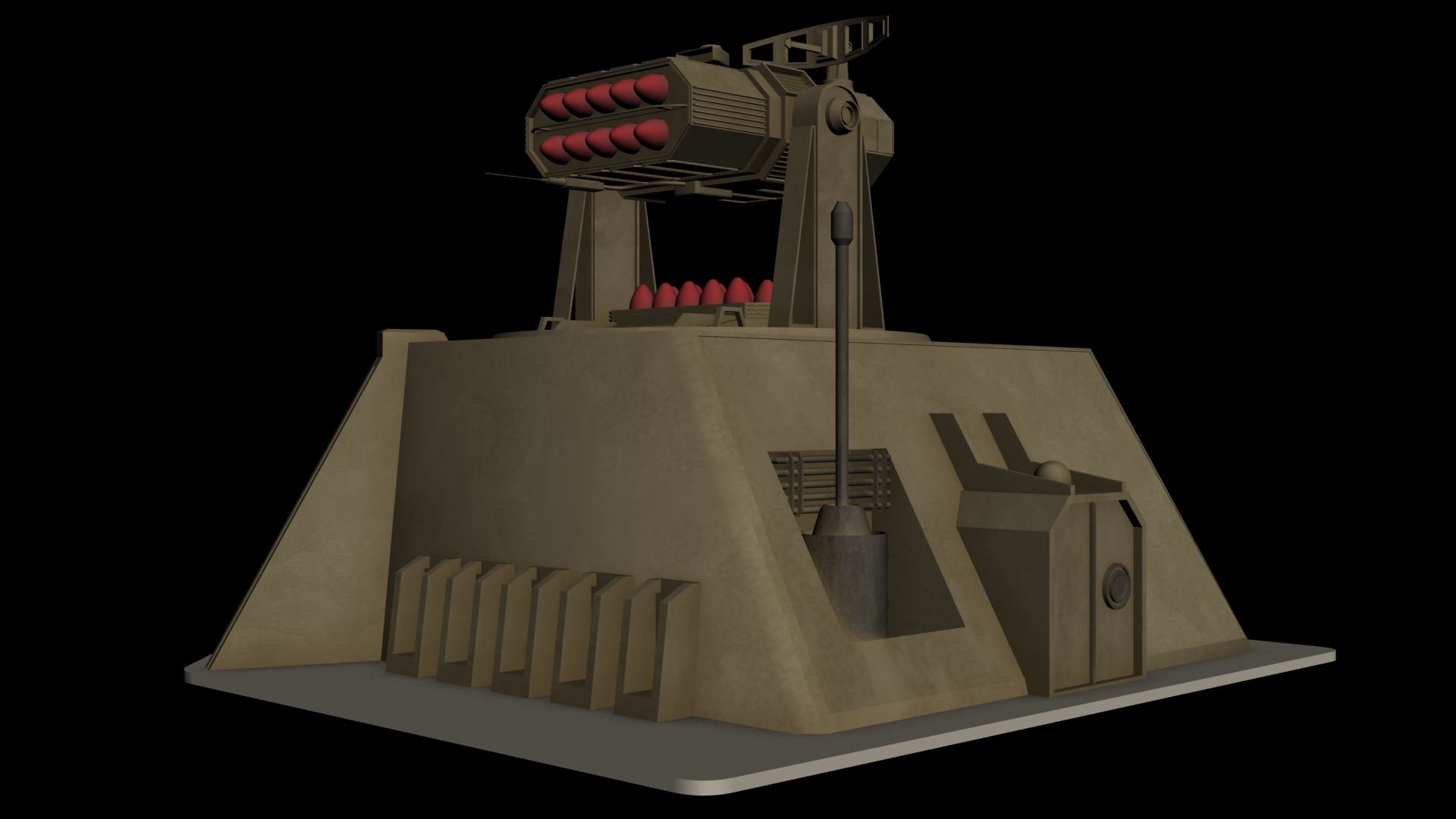 Sam roket launcher-1 3D - TurboSquid 1196609