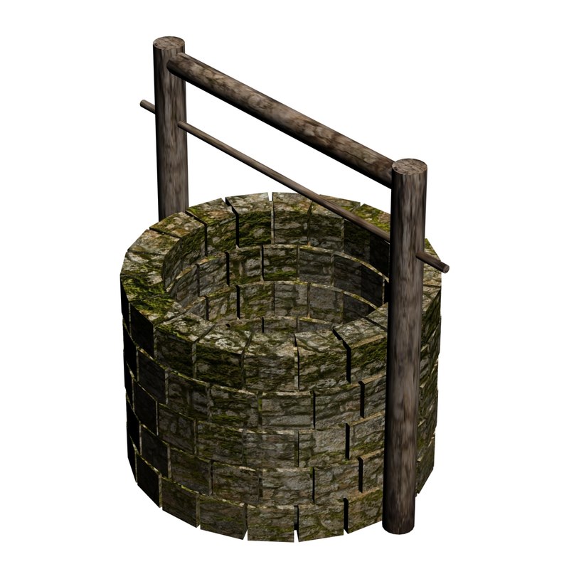 Well stone 3D model - TurboSquid 1196688