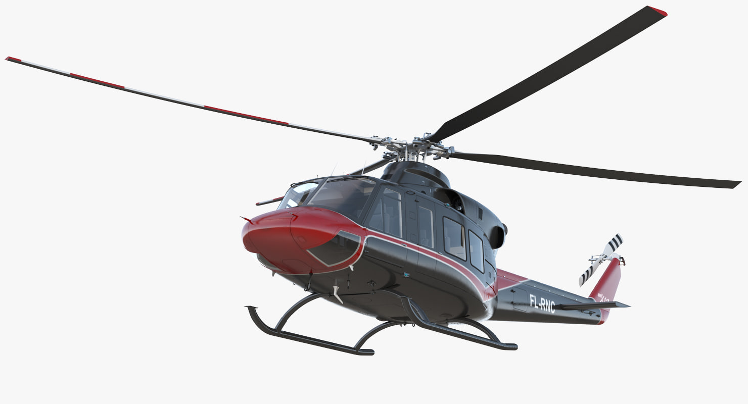 Offshore helicopter bell 412ep model - TurboSquid 1196731