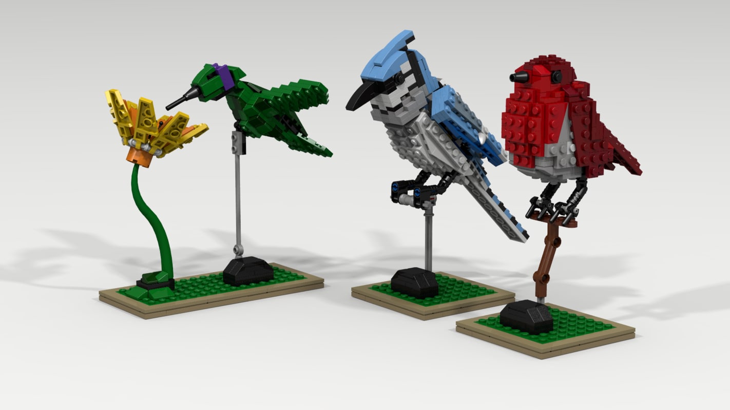 3D lego pack bird model - TurboSquid 1196764