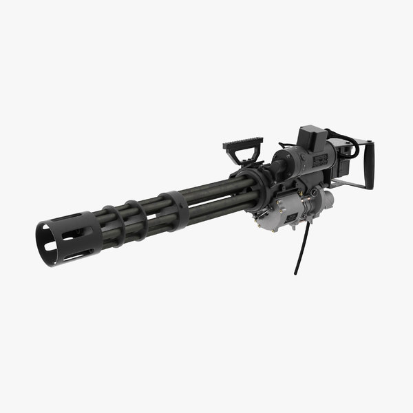 Free 3D Minigun Models | TurboSquid