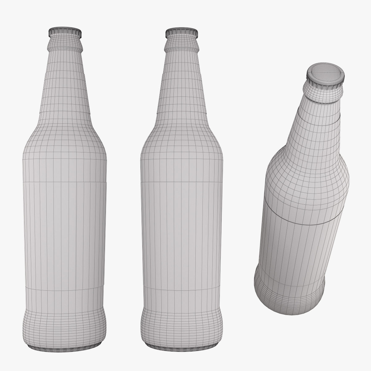 modelo 3d Botella de cerveza - TurboSquid 1196875