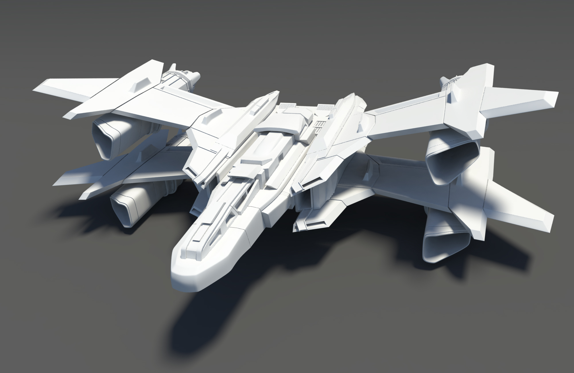 Nave Espacial Jato da Nave Espacial Modelo 3D - TurboSquid 1196947