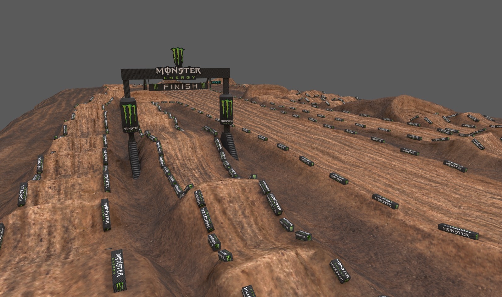 Motocross track 3D model - TurboSquid 1197024