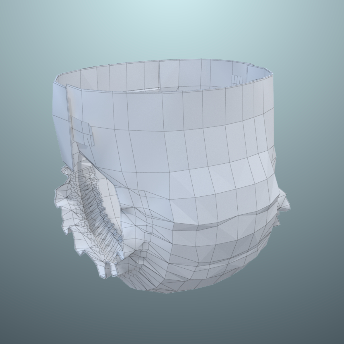 3D model baby diaper - TurboSquid 1197027