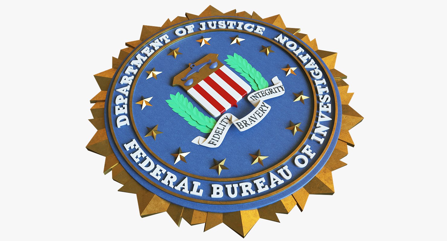 Fbi seal 3D model - TurboSquid 1197268