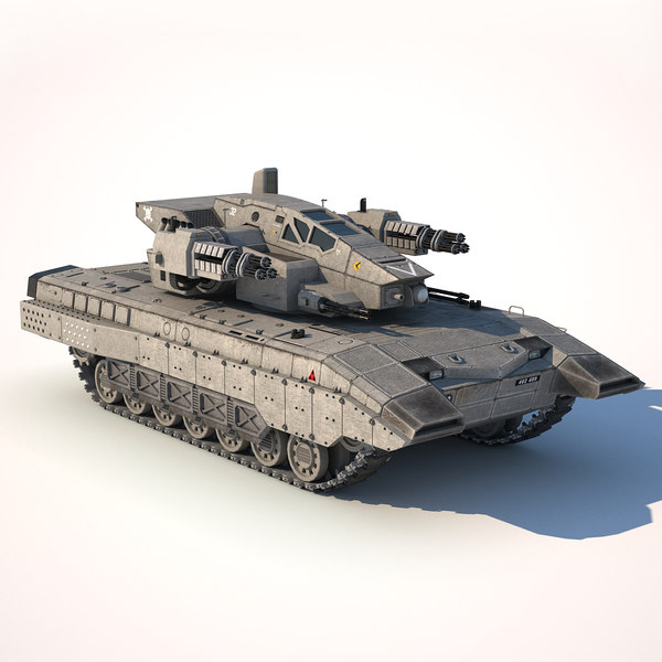 Science Fiction Tank 3D Models for Download | TurboSquid