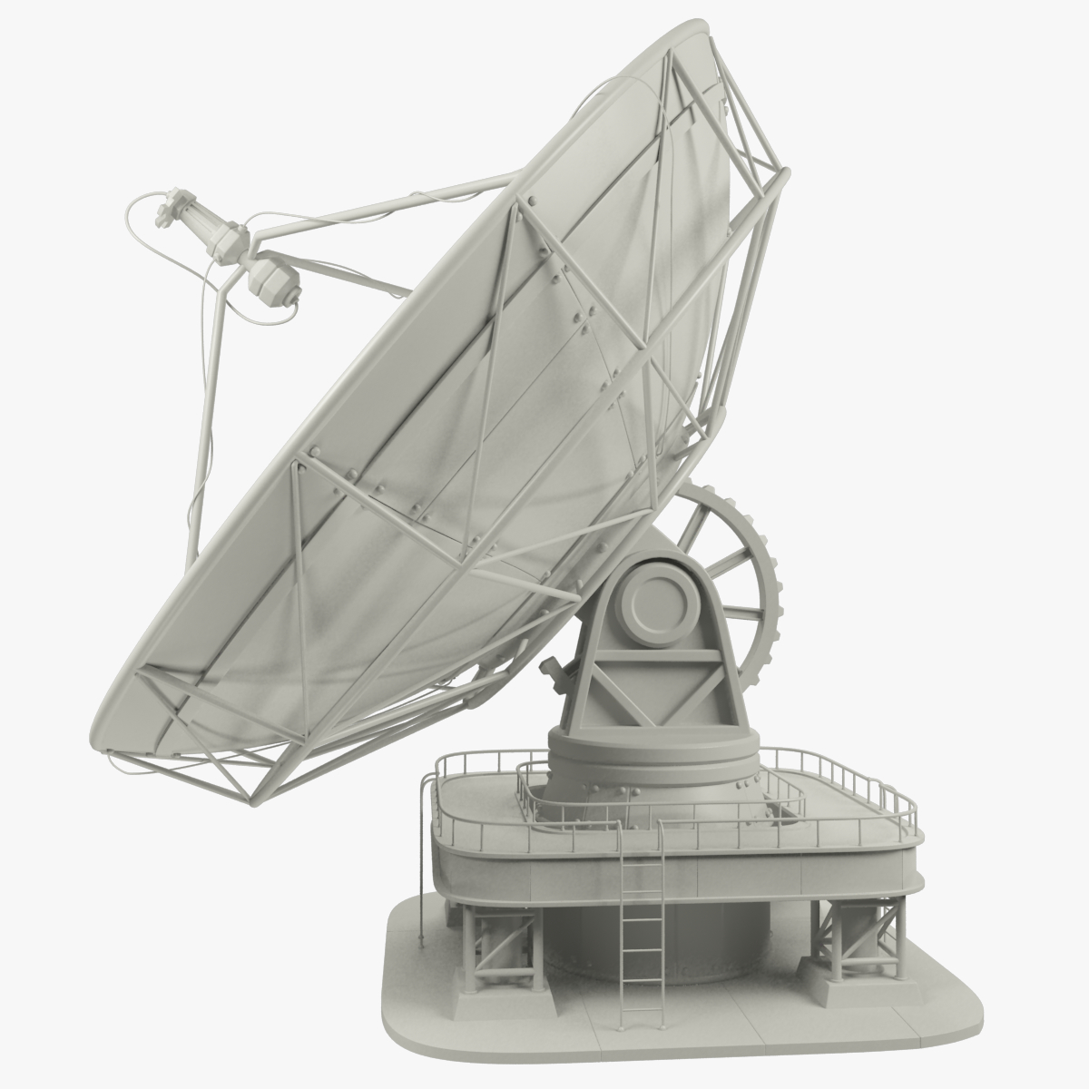 3D model satellite dish - TurboSquid 1197367