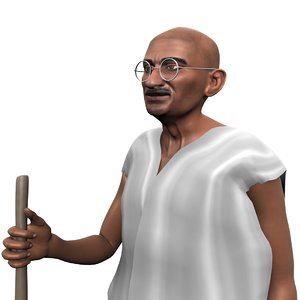 Mahatma Gandhi 3D Models for Download | TurboSquid
