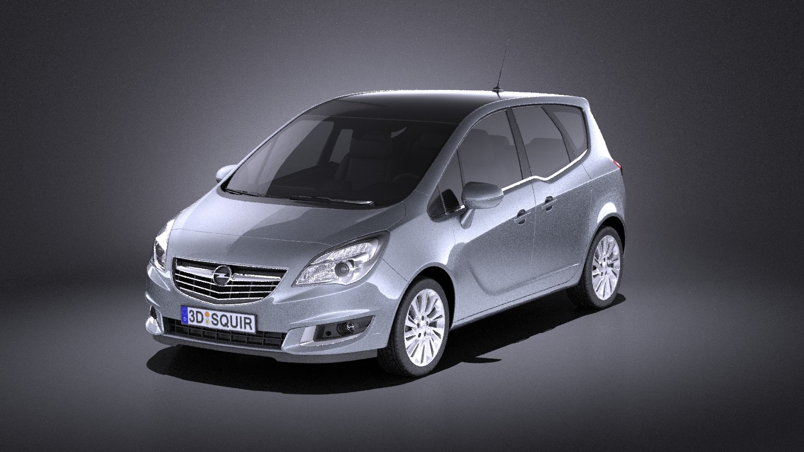 3D model 2016 opel meriva - TurboSquid 1197457
