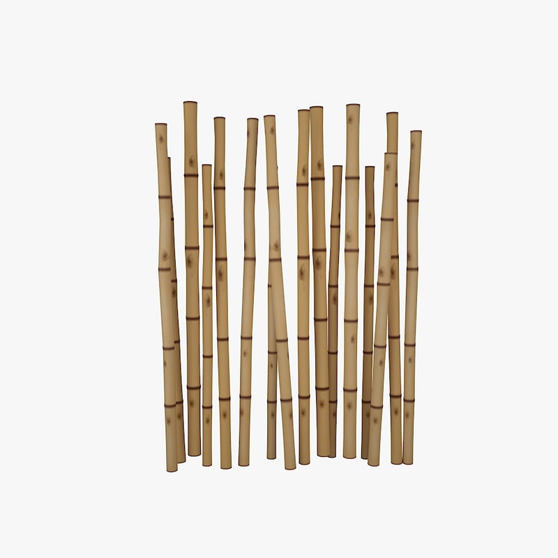 3D bamboo stem - TurboSquid 1197810