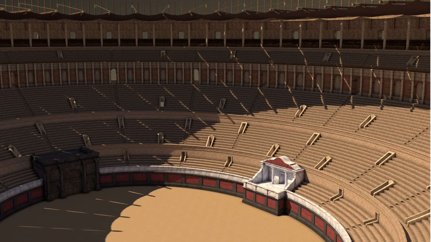 3D reconstruction roman colosseum - TurboSquid 1197814