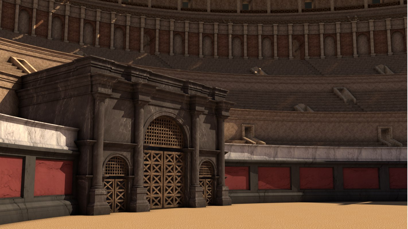 3D reconstruction roman colosseum - TurboSquid 1197814