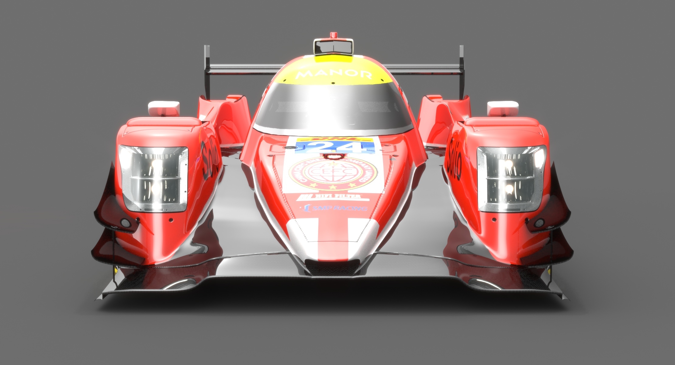 modelo 3d CEFC Manor TRS Racing LMP2 WEC Temporada 2017 - TurboSquid ...