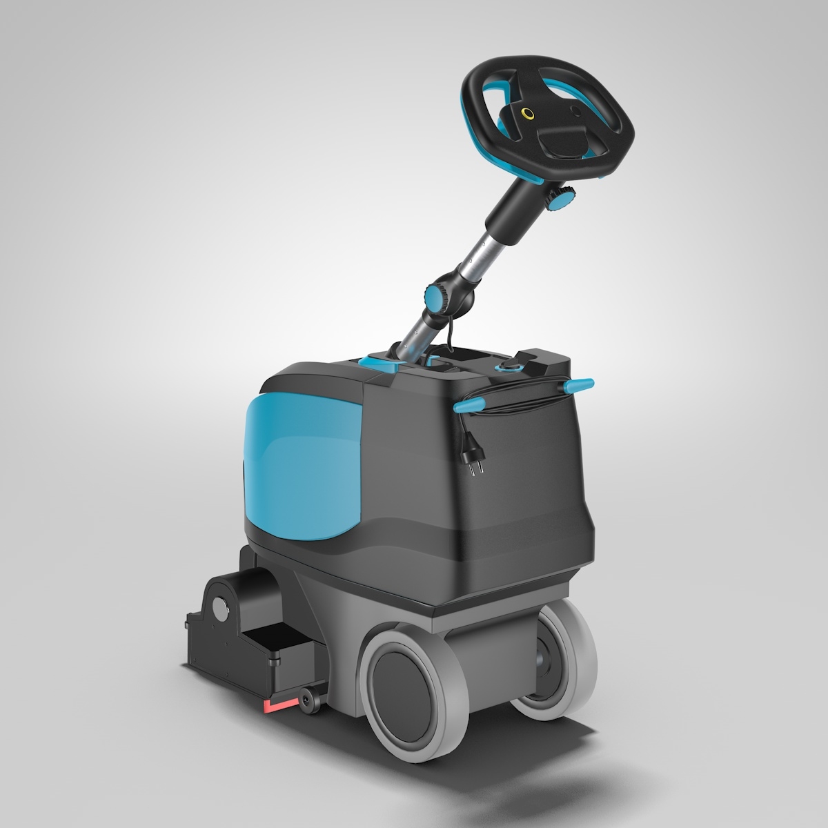 3D floor cleaning machine - TurboSquid 1197831