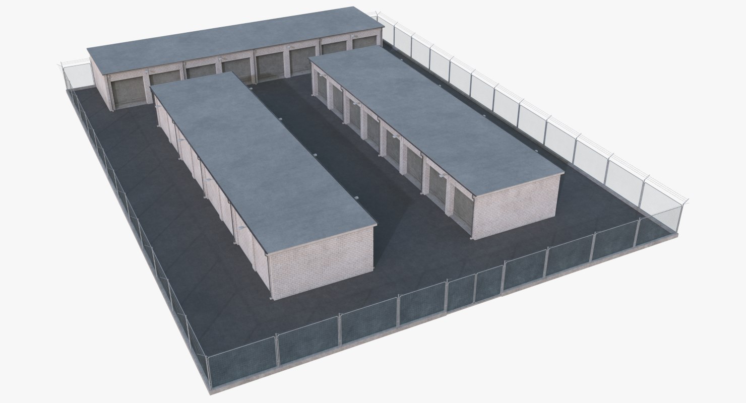 3d Model Storage Facility 2 Turbosquid 1197867