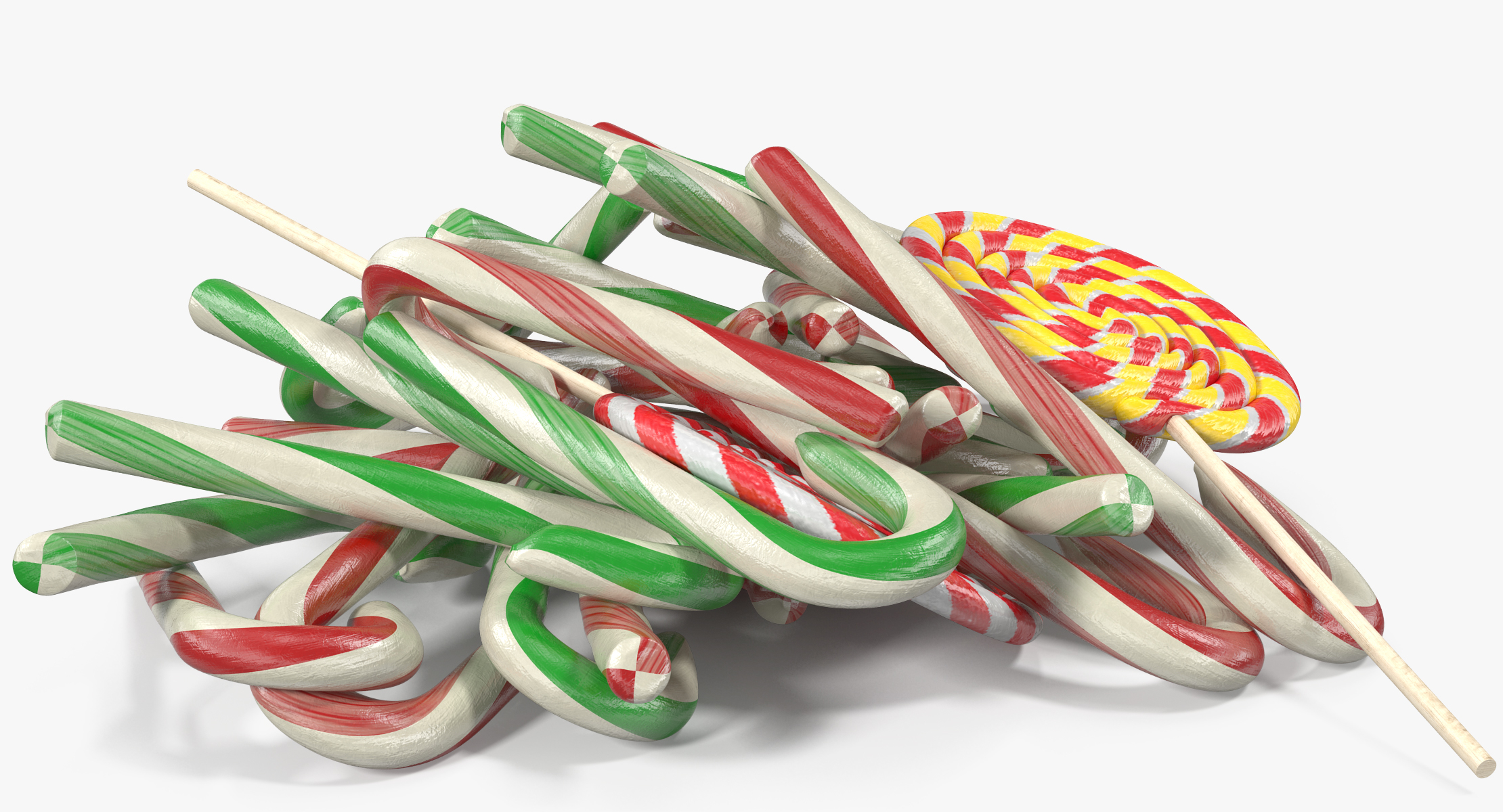 3D christmas candies 5 - TurboSquid 1197877