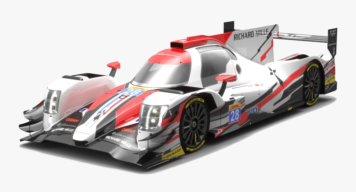 Tds racing lmp2 wec 3D model - TurboSquid 1197942