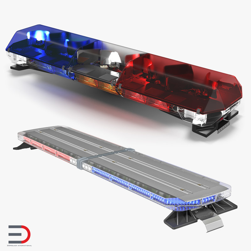 Legacy lightbars model - TurboSquid 1198027