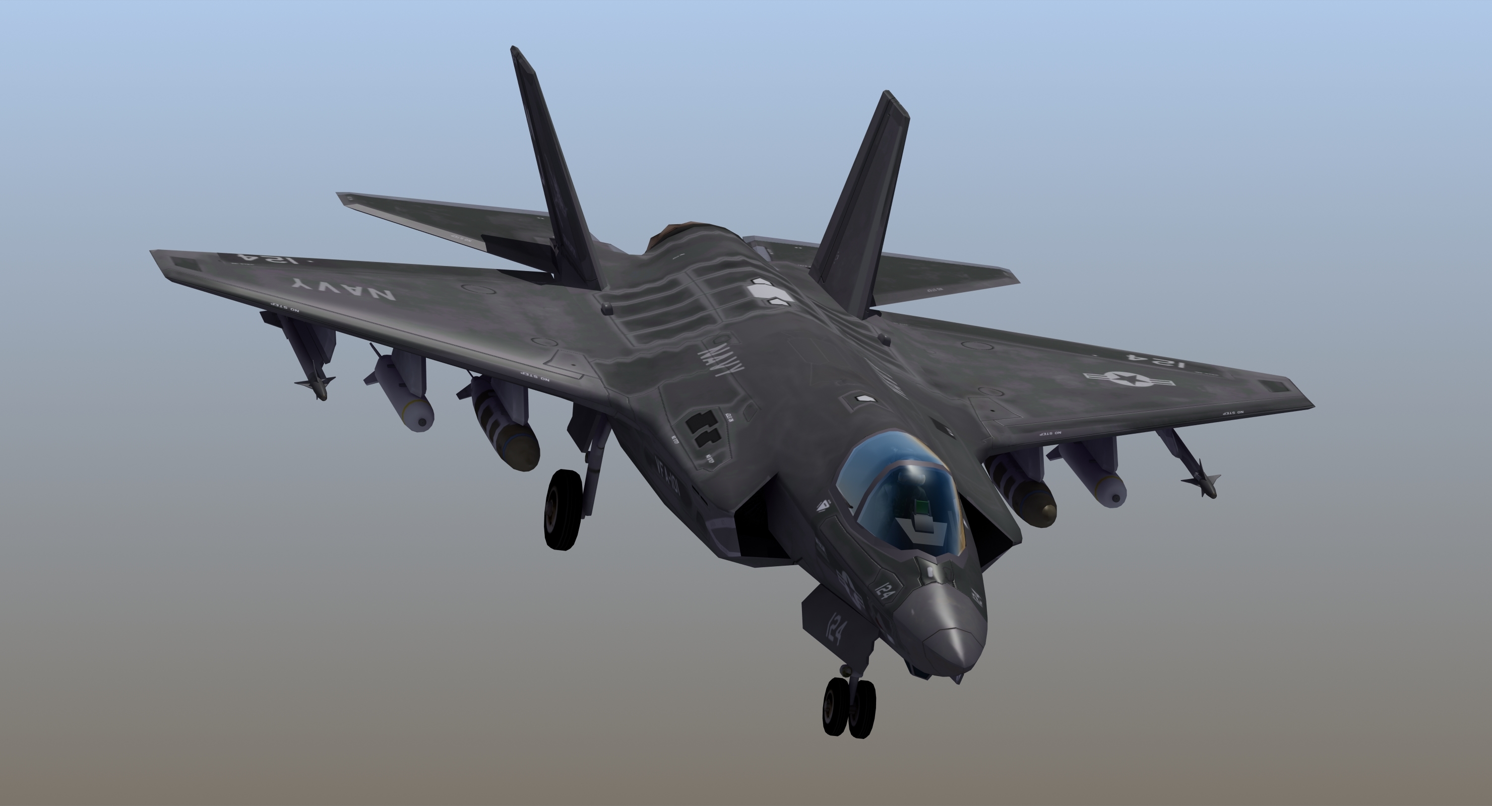 3D f-35c lightning strike fighter model - TurboSquid 1198087