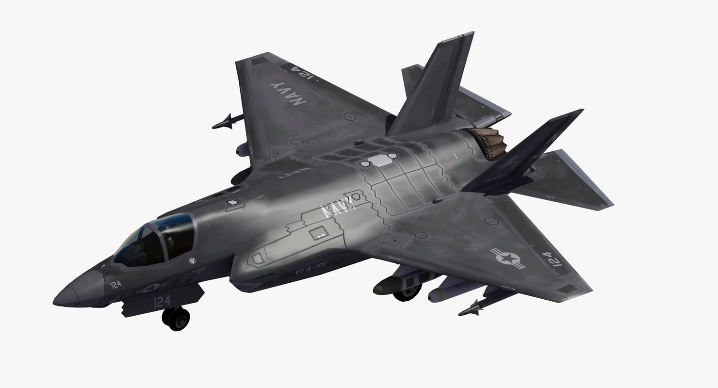 3D f-35c lightning strike fighter model - TurboSquid 1198087
