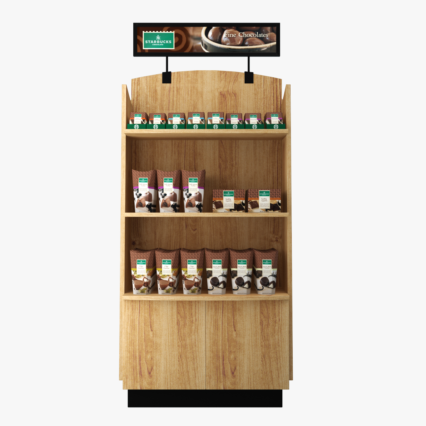 Coffee stand starbucks model - TurboSquid 1198090