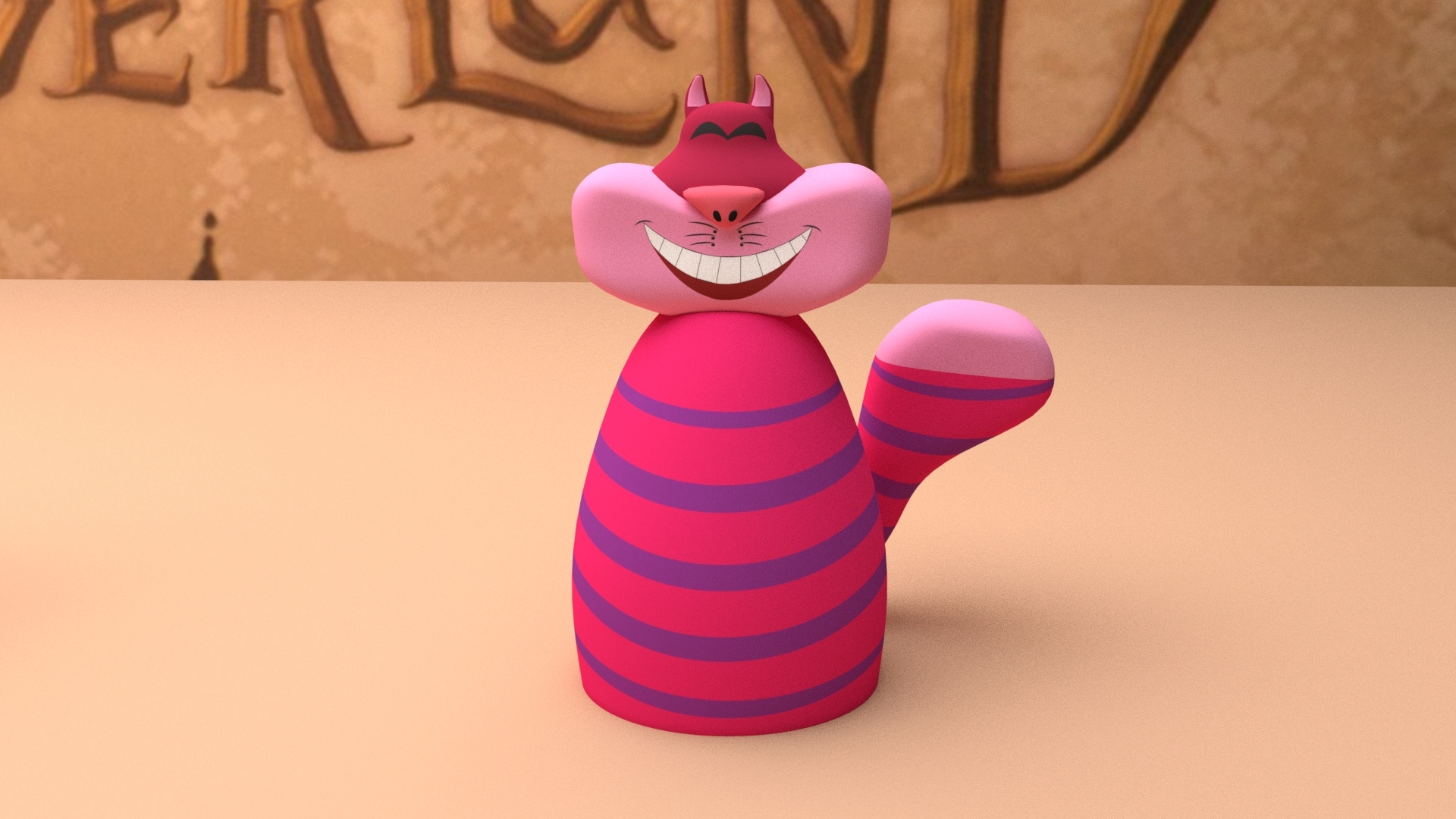 Schach Alice im Wunderland 3D-Modell - TurboSquid 1198187