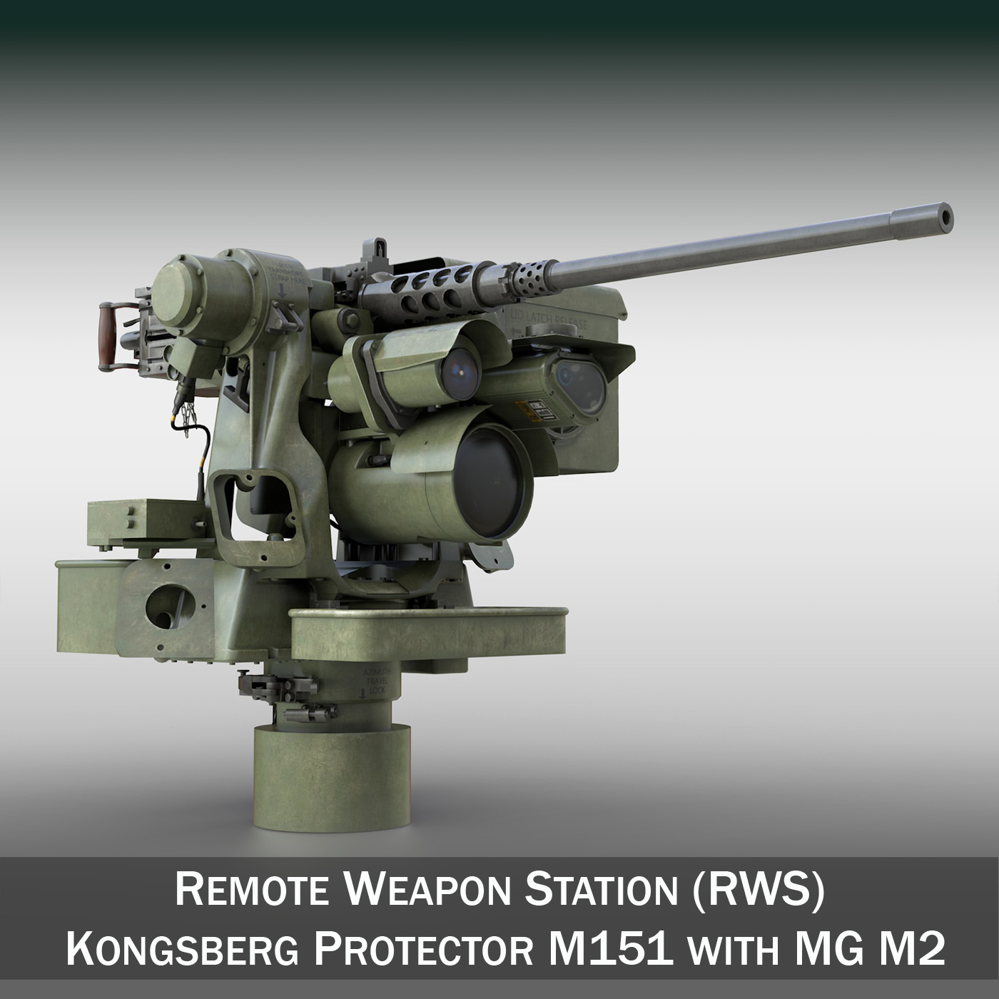 Rws protector m151 m2 3D - TurboSquid 1198196