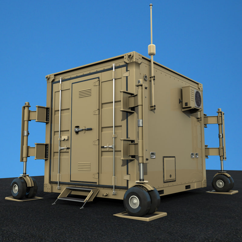 Uav drone 10 feet container 3D - TurboSquid 1198205