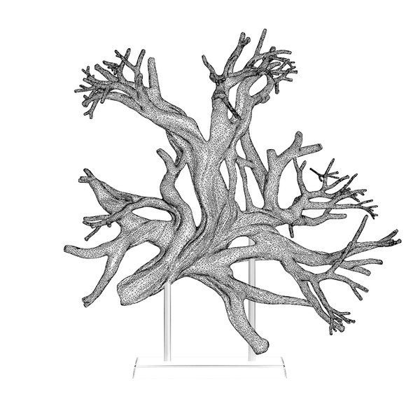 Large tree root decoration 3D model - TurboSquid 1198376