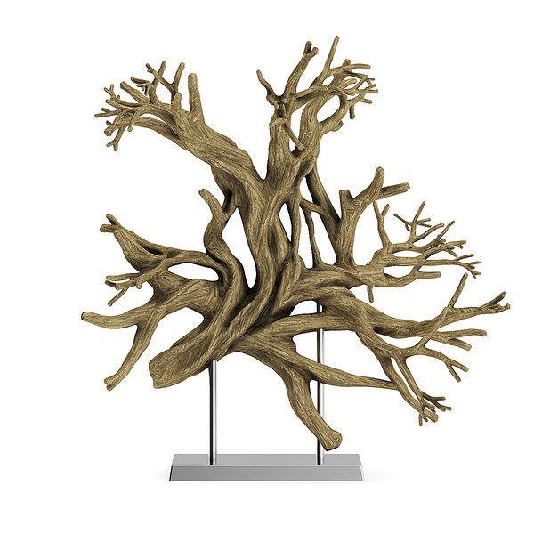 Large tree root decoration 3D model - TurboSquid 1198376