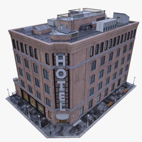 Hotel 3D Models for Download | TurboSquid