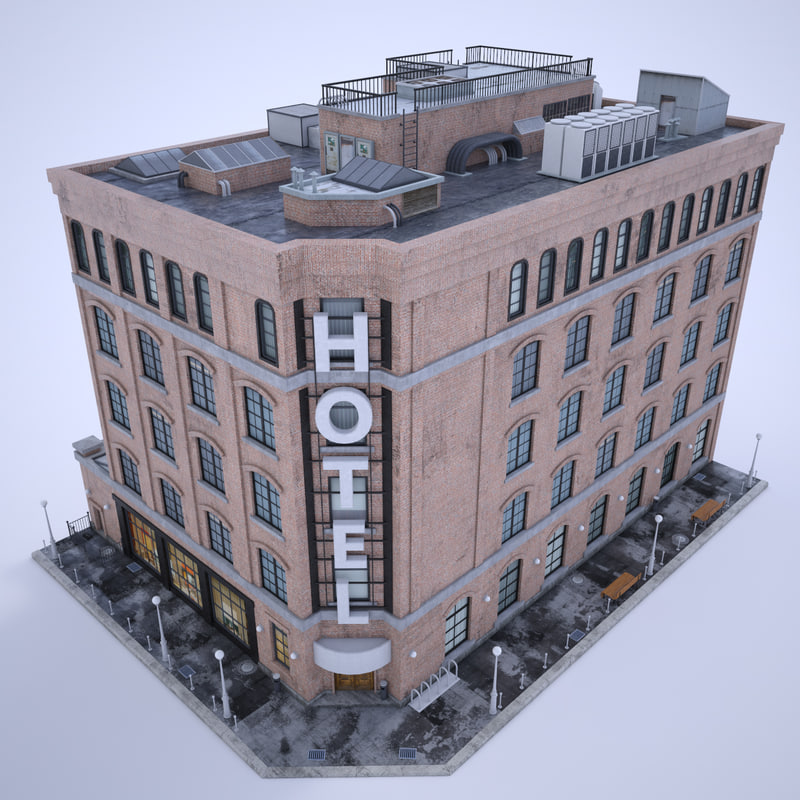 Hotel real 3D model - TurboSquid 1198596
