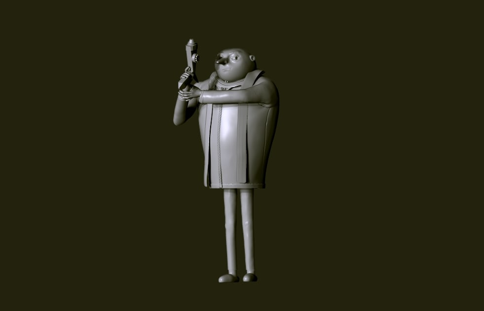 3D gru - TurboSquid 1198796