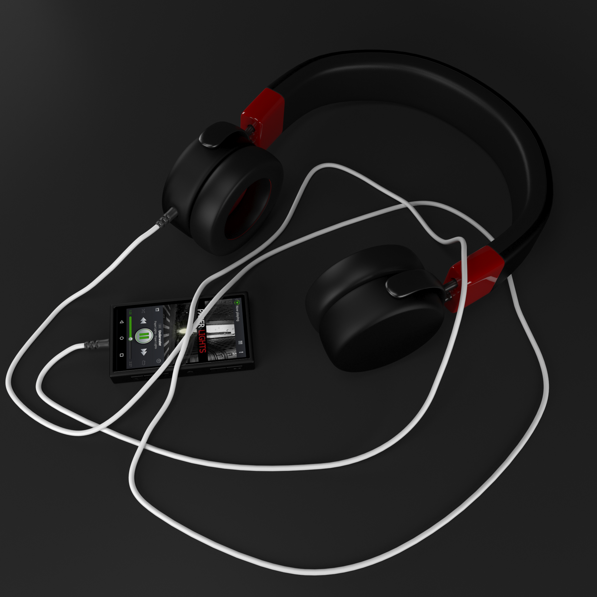 Overhead headphones 3D model - TurboSquid 1199114