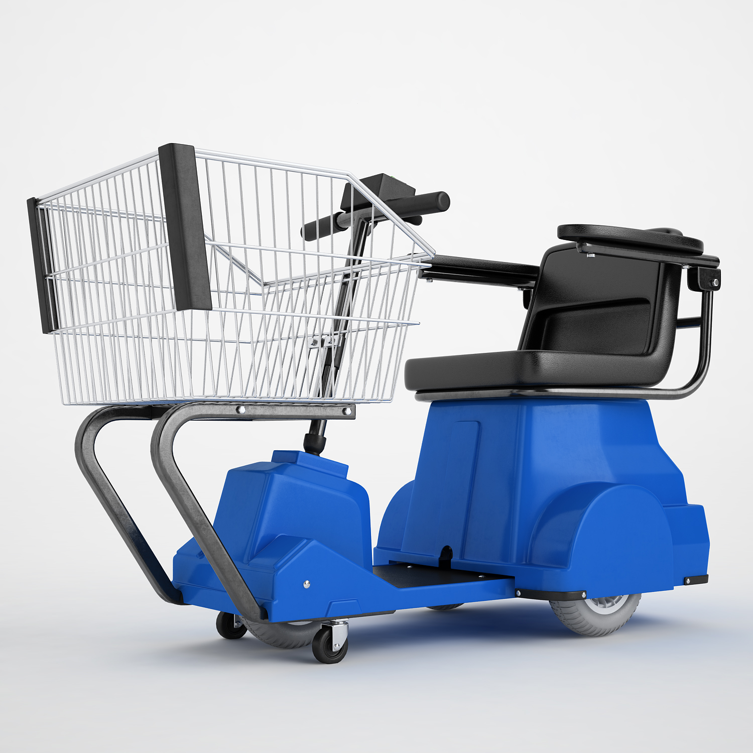 3D electric shopping cart - TurboSquid 1199357
