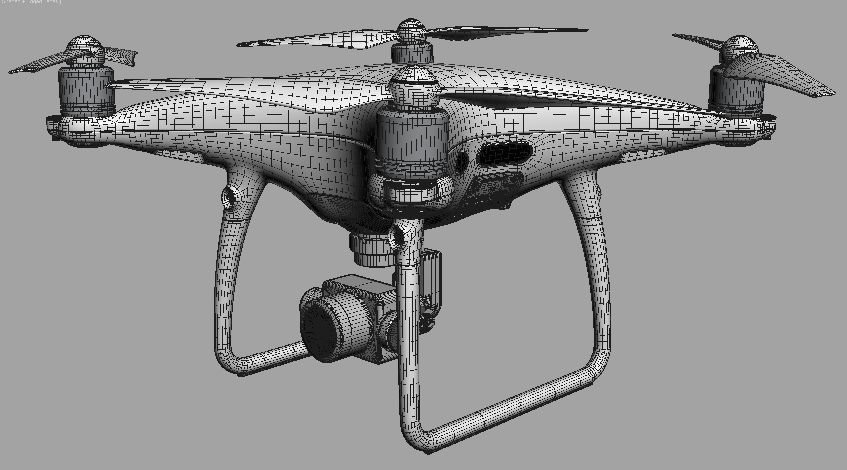 Dji phantom 4 pro 3D model - TurboSquid 1199370
