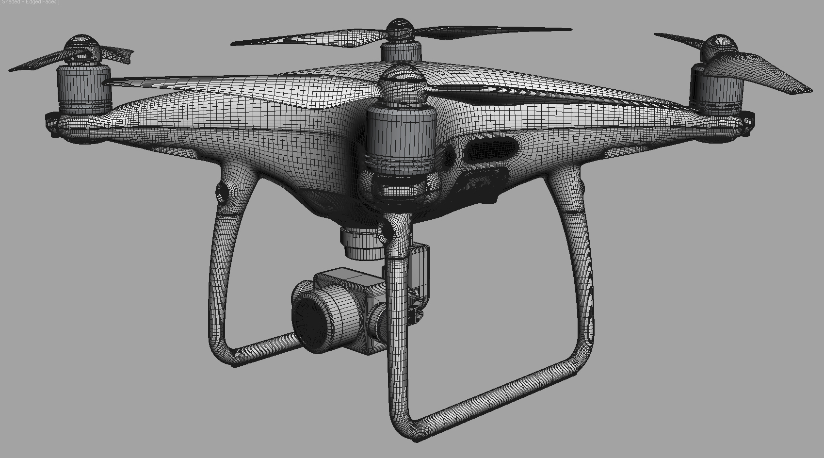 Dji phantom 4 pro 3D model - TurboSquid 1199370