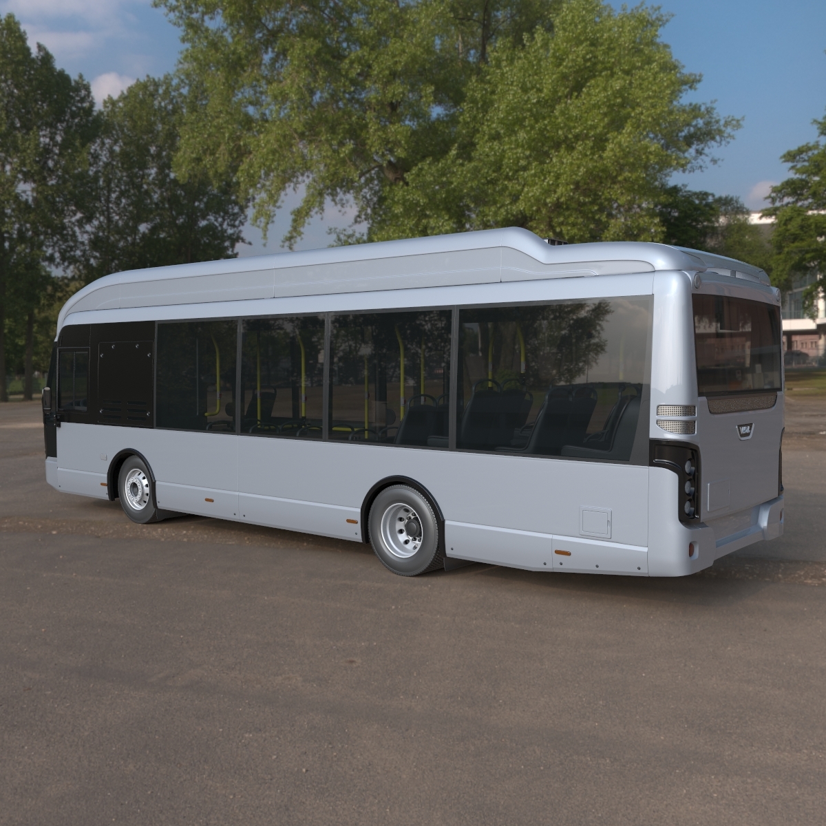 VDL Citea LLE 99电动教练（2018）3D模型 - TurboSquid 1199530