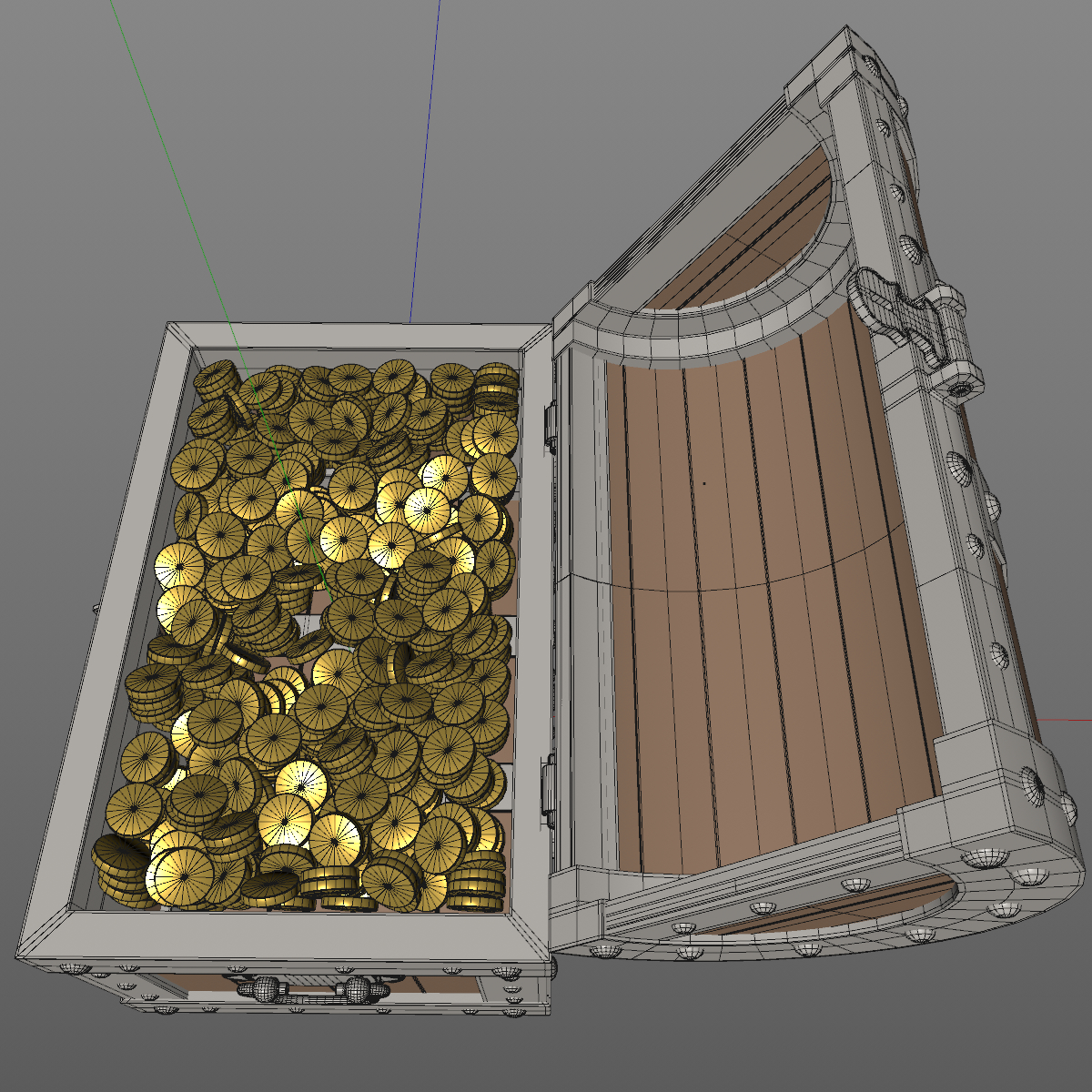 3D treasure chest - TurboSquid 1199585