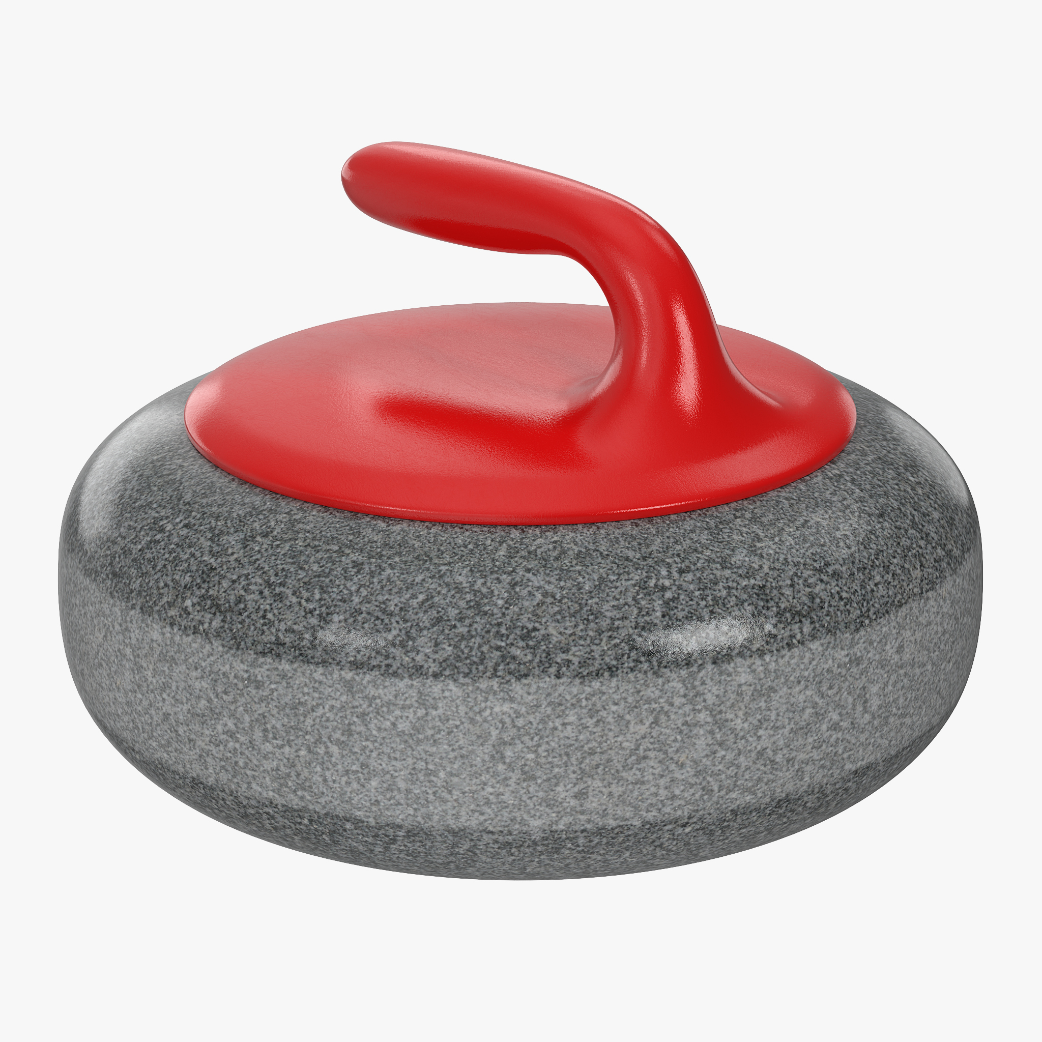 Curling stone model - TurboSquid 1199592