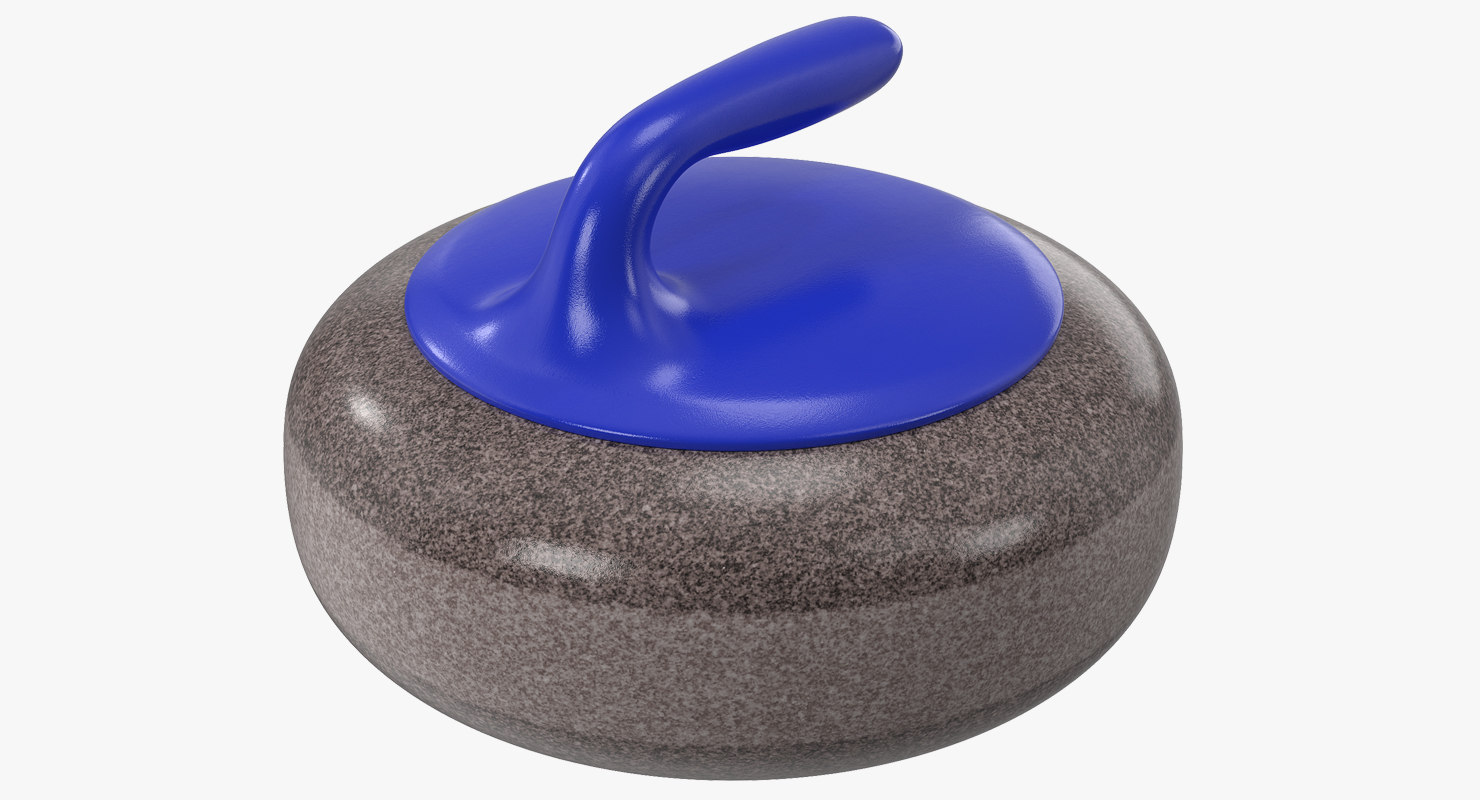 3D curling rock - TurboSquid 1199594