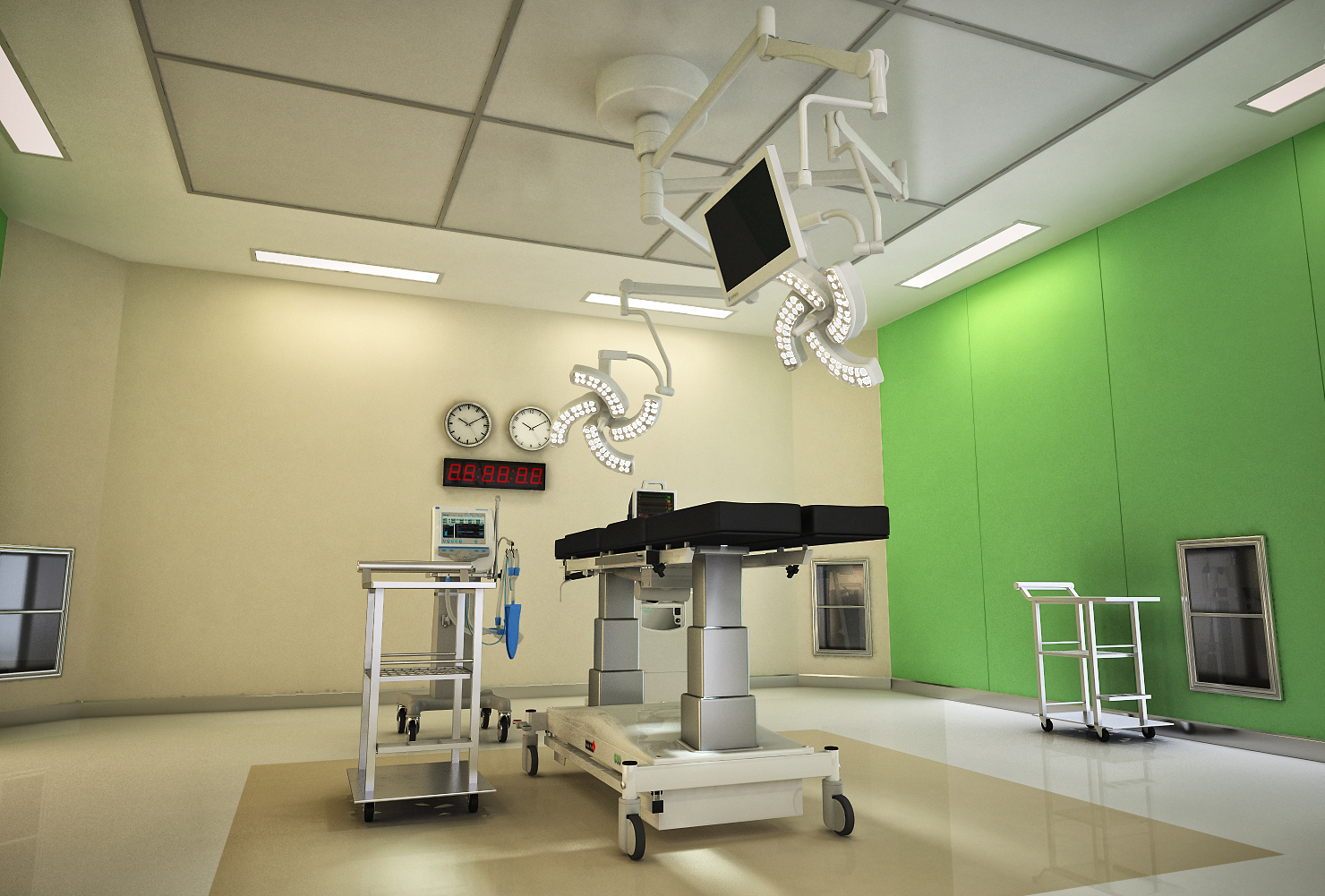 Surgery room model - TurboSquid 1199642
