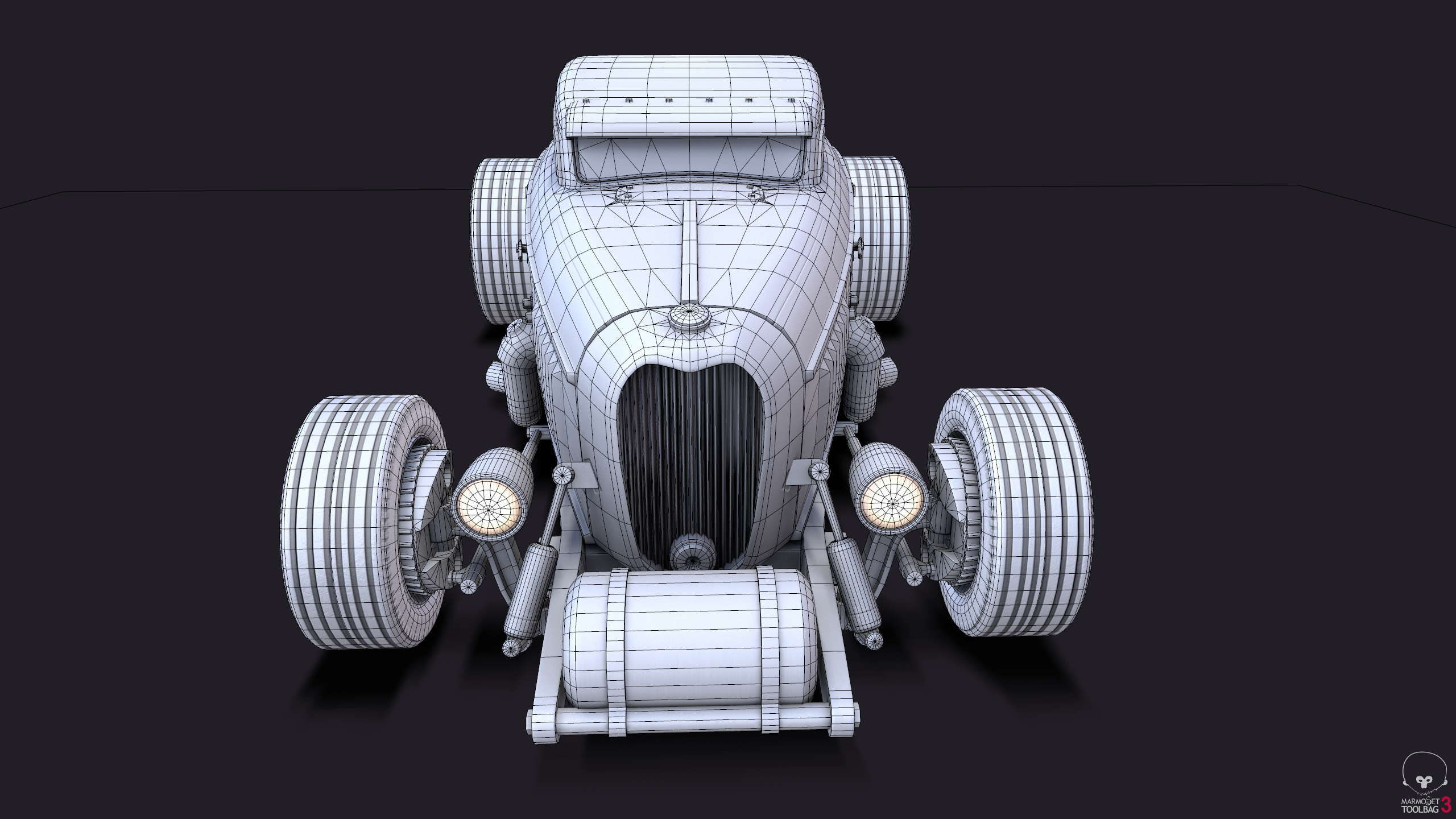 3D hot rod model - TurboSquid 1199727