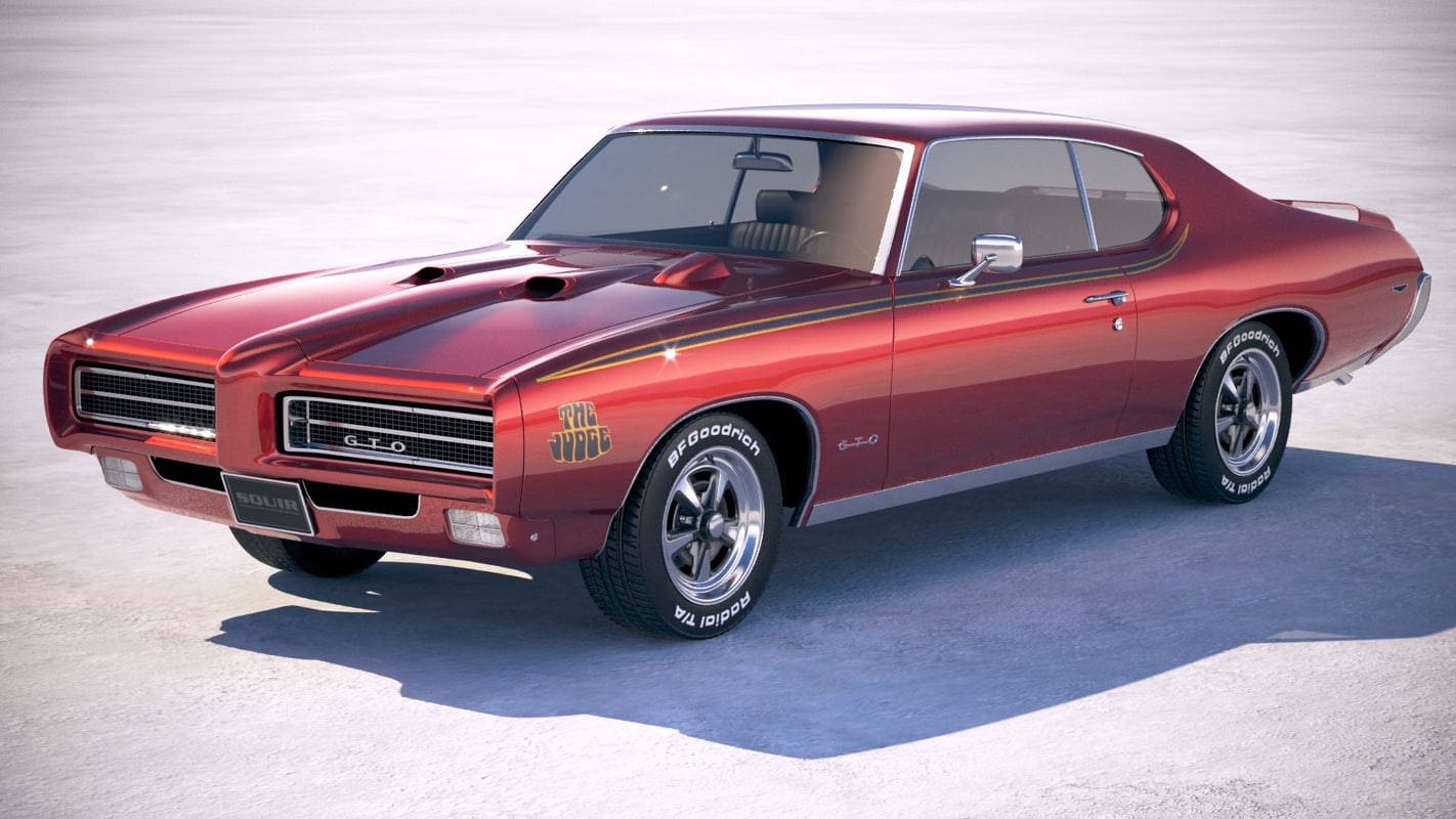 3D pontiac gto 1969 - TurboSquid 1199862