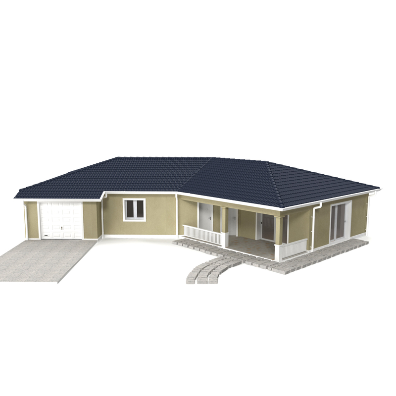Realistic house architecture 3D model - TurboSquid 1200357